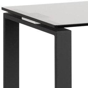 Konzolový stůl Katrine kouřový/černý