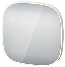 Duravit Zencha - Zrcadlo s LED osvětlením, 70x70x5 cm, matná bílá ZE7066000000000