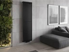 Mexen Nevada dekorativní radiátor 1800 x 480 mm, 940 W, černý - W201-1800-480-00-70