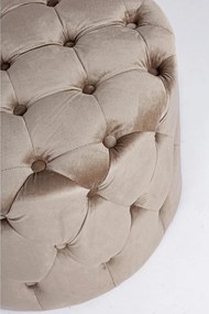 Taupe taburet Lorella – Yes Everyday