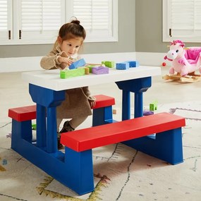 Spielwerk Dětské posezení se slunečníkem, trikolóra 100094