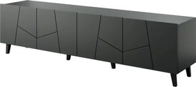 TV stolek Etna 200 cm černý