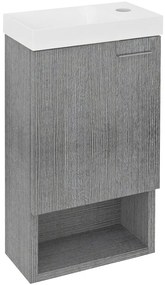 Sapho LATUS XI umyvadlová skříňka 30x53x16,5cm, dub stříbrný LT711-1111