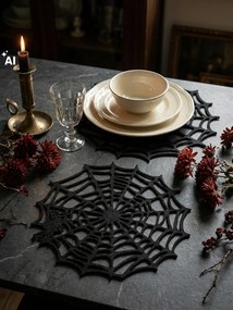 Sinsay - Prostírání na stůl s halloweenským motivem 2 ks - černá