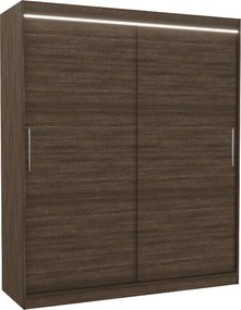 ADRK Furniture Posuvná skříň s LED osvětlením LINCOLN 180 ADRK-SW-LIN-CH-180