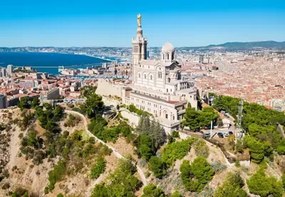 BLUEBIRD Puzzle Bazilika Notre-Dame de la Garde / 1000 dílků / od 14 l