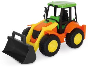 Traktor se lžící - barevný