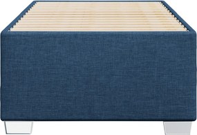 Rám postele bez matrací modrá 90x190 cm textil 3284442