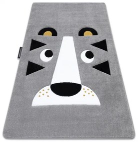 Dětský kusový koberec PETIT Lev šedý Rozměr: 120x170 cm
