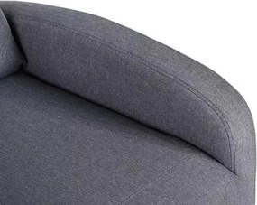 LuxuryForm DESIGN Televizní křeslo RUFO s polohováním - šedé