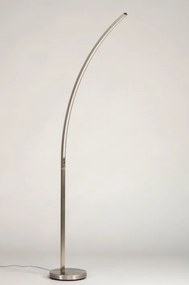 Stojací designová LED lampa se stmívačem Silver Ferdinand