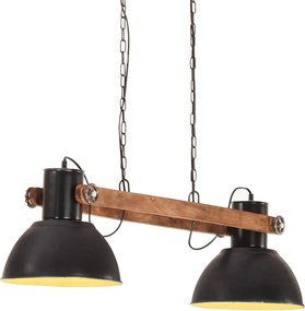 Industriální závěsné svítidlo 25 W černé 109 cm E27 320527