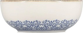 Bílá/modrá porcelánová polévková miska 710 ml Azul – BonBistro