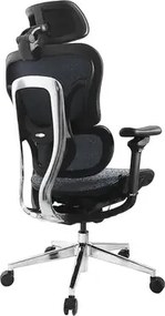 Equip Ergonomická kancelářská židle modrá/černá / Kancelářská židle /