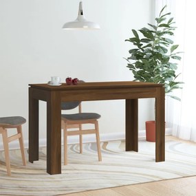 Jídelní stůl hnědý dub 120 x 60 x 76 cm kompozitní dřevo,  815389 HangarStore.cz