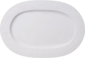 Villeroy&Boch Villeroy & Boch White Pearl oválný servírovací talíř, 35 × 24 × 1,7 cm