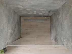 Mexen Omega posuvné sprchové dveře 100 cm, transparentní, chrom - 825-100-000-01-00