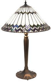 Tiffany stolní lampa Femma - Ø 40*62 cm