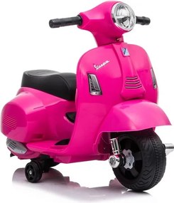 LEAN CARS Elektrický skútr Vespa GTS 300 Mini růžový