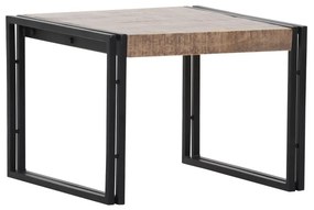 Massive home | Dřevěný konferenční stolek II Adhill industrální styl MH696180