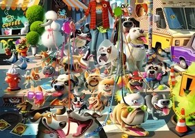 RAVENSBURGER Puzzle Venčení psů / 500 dílků