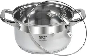RESTO Hrnec s pokličkou LIBRA 18 x 10 cm / 2,6 l