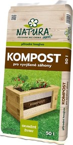 AGRO CS NATURA Kompost pro vyvýšené záhony 50 l 00514A
