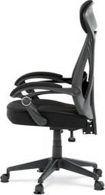 Ergonomická kancelářská židle VIGELTI - černá síťovina