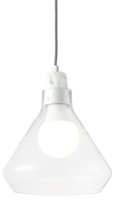 ACA DECOR Závěsné stropní svítidlo CIELOS max. 40W/E27/230V/IP20, bílo-šedý mramor