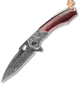KnifeBoss damaškový zavírací nůž Protector VG-10