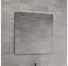 BATH DELUXE 01-080-01-58-00 - Koupelnové zrcadlo NORDBORG 80x75 cm 01-080-01-58-00