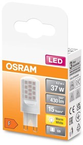 Speciální LED žárovka G9 4,2 W PIN, teplá bílá