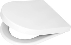 Gamma Sewilla D4, WC sedátko 420x345mm, SoftClose, bílá lesklá, GMA-D4