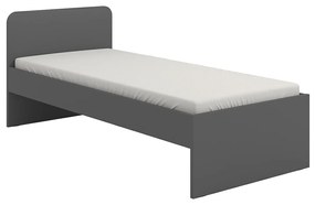 Studentská postel 90x200 Jarek - šedá