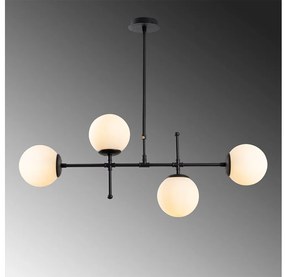 Designový lustr Parisa 108 cm černý