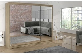 Šatní skříň DERBY III - 200 cm Dub sonoma
