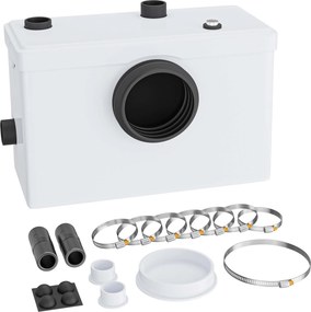 Přečerpávací stanice Wiltec – 600 W, 10 m, bílá (50741)