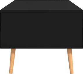 Konferenční stolek černý 100 x 49,5 x 43 cm kompozitní dřevo 326787