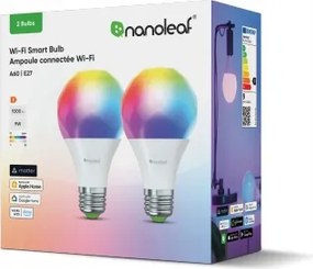 Nanoleaf Essentials Smart Bulbs – sada 2 žárovek A60-E27 (Wi-Fi)