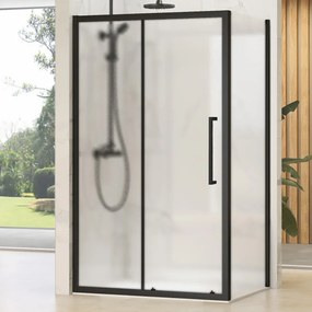 TERA Black COMBI 105x70 Grape Sprchová zástěna obdélníková