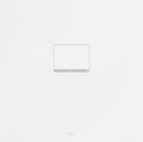 Villeroy & Boch Squaro Infinity - Sprchová vanička, 80x80 cm, Stone White UDQ8080SQI1IV-RW