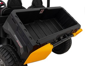 Ramiz Dětské auto Pick-Up Speed 900 černé + pohon 4x4 + pohyblivá korba