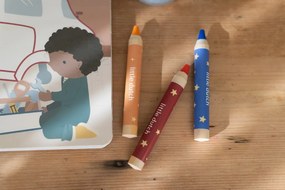 Little Dutch Omalovánky s pastelkami Doprava Jim
