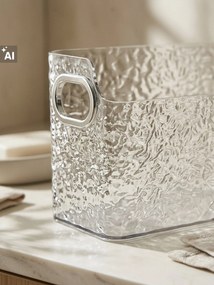 Sinsay - Transparentní organizér na kosmetiku s úchyty - clear