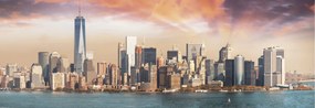 Puzzle dino manhattan za soumraku 1000 panoramic puzzle