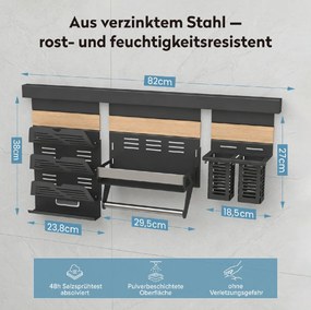 kuchyňská polička DOPORRO Reglo 09 - 1 deck 82cm