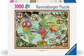Ravensburger Kolem světa na kole / 1000 dílků / od 14 let