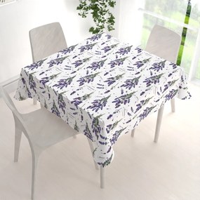 Biante Dekorační čtvercový ubrus PML-084 Lavender 80x80 cm