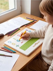 Sinsay - Magnetická vzdělávací tabule pro výuku čísel - vícebarevná