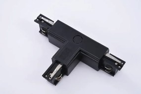 Track 3Line T Connector Right Black